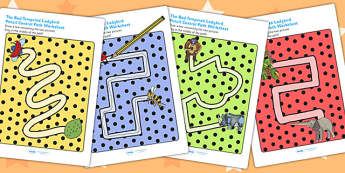 The Bad Tempered Ladybird Activities, Games and Worksheets