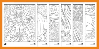 Coloring Sheets Mindfulness • Twinkl.com