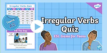 Irregular Verbs Activities | twinkl.co.uk