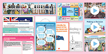 Democracy Printables | Year 6 Integrated Units | Australia