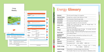 Stored Energy in Fuels - Energy & Change - Grade 5 - South Africa