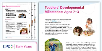 Developmental Milestones Ages 3–4 | twinkl.co.uk