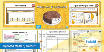 Year 4 Fractions - Primary Resources - Twinkl PlanIt