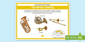 Orchestra Instruments Posters | twinkl.co.uk