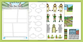 Zoo Animals Art | twinkl.co.uk