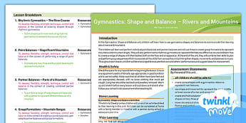 KS2 Gymnastics - Year 6 PE Lesson Plans - Twinkl Move