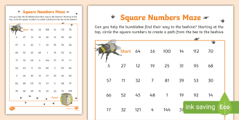 Square Numbers Resources | twinkl.co.uk