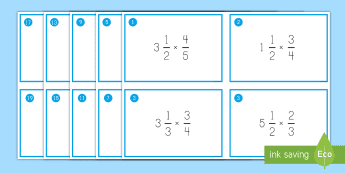 Mixed Numbers Activities | twinkl.com