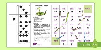 Snakes and Ladders Phonics | twinkl.com.au