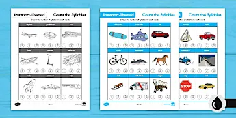 Activity Syllables | twinkl.com.au