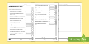 Language Conventions Resources -Year 5 NAPLAN Preparation