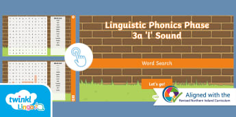 'l' sound Phase 3a - Stage 5/6 Phonics - Linguistic Phonics - Resources