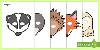 Animal and Minibeast Masks Role Play Masks, animal masks