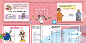 Homophones Lesson Plans | twinkl.com.au