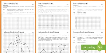 Halloween Coordinates | twinkl.com.au