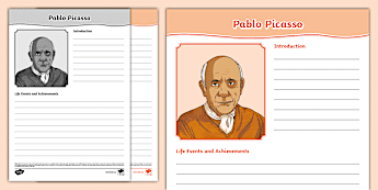 Pablo Picasso Biographies | twinkl.co.uk