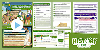 Ancient Egypt Year 3 - History Seekers - Twinkl