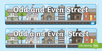 Odd and Even Numbers Mathematics • Twinkl.ca