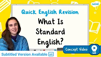 Standard English Resources | twinkl.co.uk