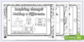 Technology-Themed Colouring Pages for Kids | Twinkl Parents