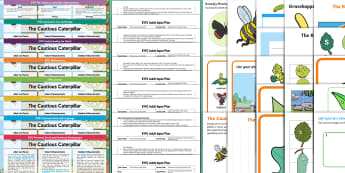 The Cautious Caterpillar Book - Butterfly Life Cycle - EYFS