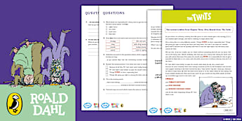 'The Twits' Activities | Roald Dahl | FREE Twinkl Resources