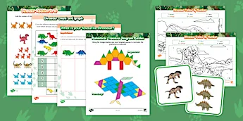 Dinosaurs Mathematics • Twinkl.ca