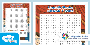 'k' sound Phase 4b - Stage 5/6 Phonics - Linguistic Phonics - Resources
