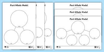 20 Part Part Whole Model | Model Template - Twinkl