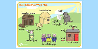 Three Little Pigs Story Resources Primary Resources - English Primary