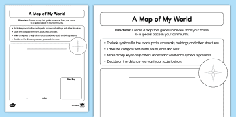 2nd Grade Map Skills • Twinkl.com