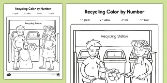 Recycling Worksheets | twinkl.com