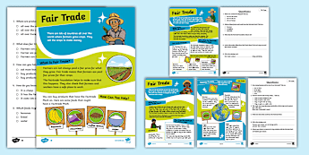 Fairtrade Reading Passages | twinkl.com.au