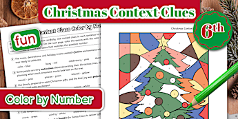 6th Grade Color By Number • Twinkl.com
