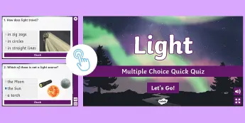 Science Light Quizzes | twinkl.com.au