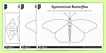KS2 Symmetry Worksheets - Primary Resources - Twinkl