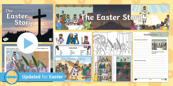 Easter Story Worksheets [Teacher-Made for KS1 Students]