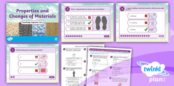 Properties and Changes of Materials | KS2 Science - Twinkl