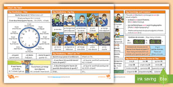 Knowledge Organisers - French - Primary French Planning