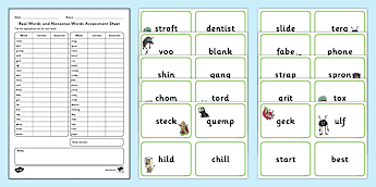 Nonsense Words Phonics • Twinkl.ca