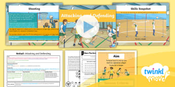 PE Netball Lesson Plans - Year 6 PE Scheme of Work - KS2 PE