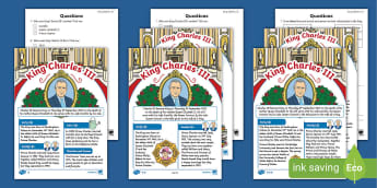 King Charles III - Kings and Queens - KS1 Twinkl Resources