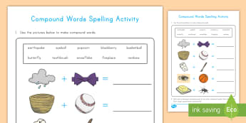 Compound Words - 2nd Grade ELA teaching resources - Twinkl