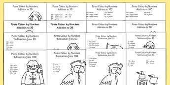Pirate Subtraction Resources | twinkl.co.uk