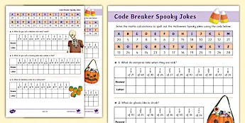Halloween Code Breakers | twinkl.com.au