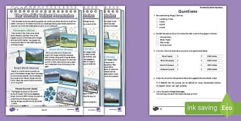 Geography Reading Comprehensions KS2 - Twinkl