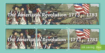 American Revolutions | twinkl.co.uk