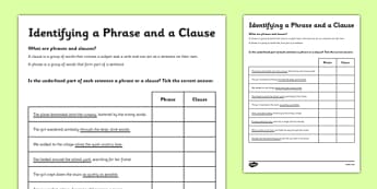 Main and Subordinate Clauses | KS2 Grammar