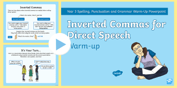 Inverted Commas Presentations | twinkl.com.au