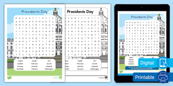 Presidents Day Worksheets & Printables | Grade 2 | Twinkl